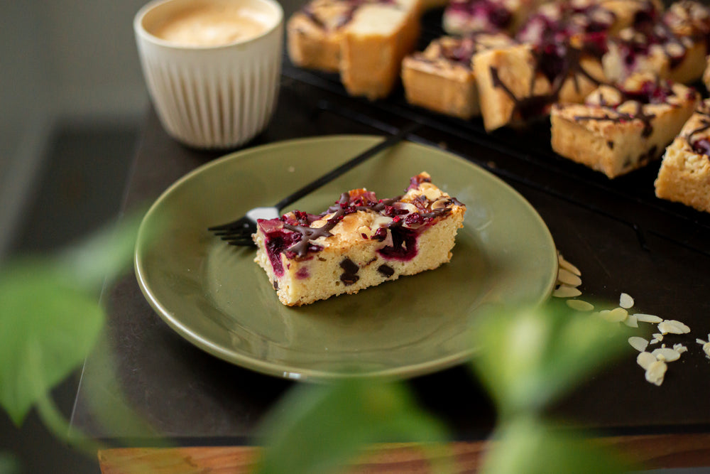 Wholesale Dark Chocolate & Cherry Frangipane | Cakesmiths