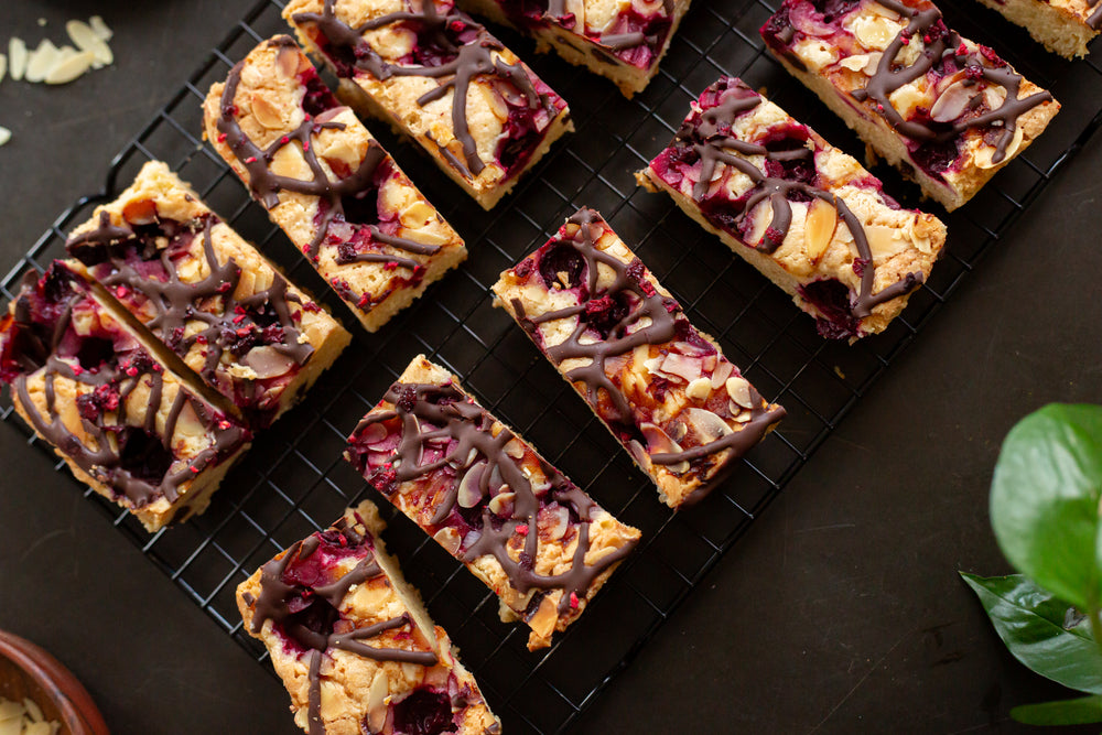 Wholesale Dark Chocolate & Cherry Frangipane | Cakesmiths