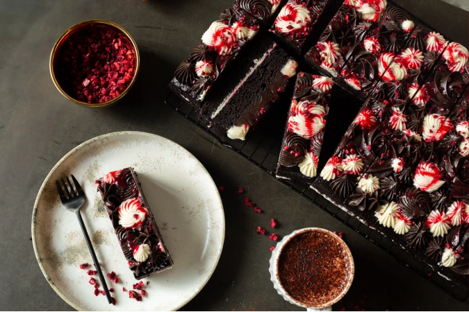 Halloween Dead Velvet Cake | Small Batch Bakes
