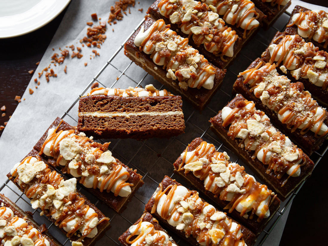Wholesale Sticky Toffee Cake – Custard Buttercream | Cakesmiths