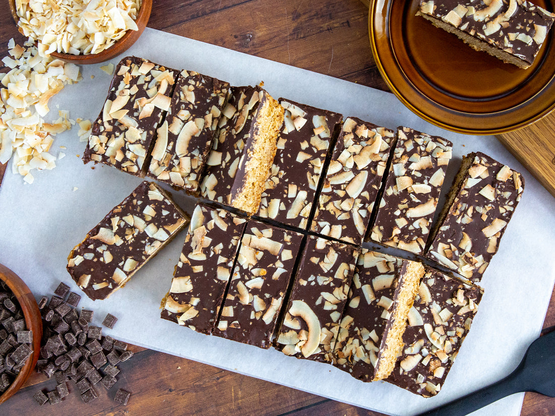 Cakesmiths Coconut & Chocolate Flapjack | For Coffee Shops